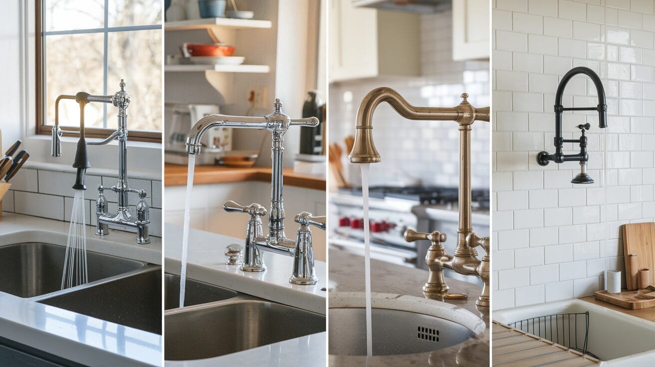 Commonly Used Kitchen Faucet Types